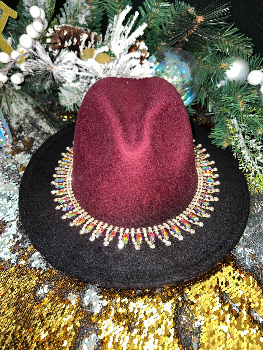 Maroon Rhinestone Swing Trim – Fierce Sparkle Rhinestones